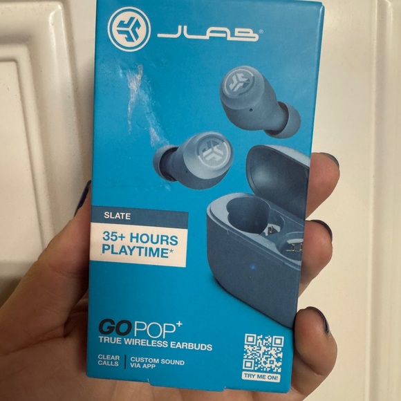 Jlab | Headphones | Jlab Go Pop True Wireless Earbuds Blue | Poshmark